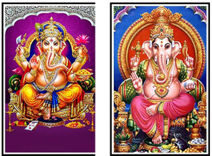 'Spiritual / Gods Posters' (Pack of 2) for Room & Office Paper Print ...