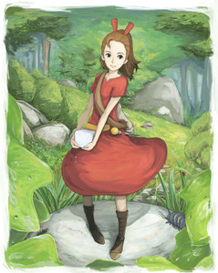 The Borrower Arrietty Studio Ghibli Arrietty Ripu Vincecarter Matte ...