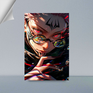 VIRGIN ARTS | RYOMEN SUKUNA | CURSED SPIRIT | COLORFULL DIGITAL ART ...