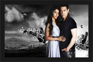 Amir Khan Movie Poster with A4 Size Frame F-6 Paper Print - Nature ...