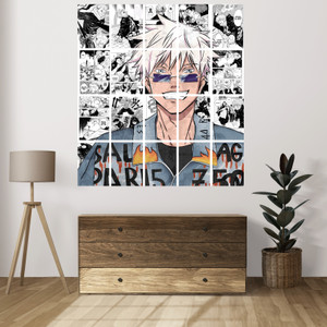 Set of 20 gojo collage kit | anime poster of jujutsu kaisen | 300 GSM ...
