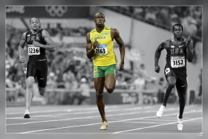 Usain St Leo Bolt Athleties X Matte Finish Poster P-13168 Paper Print ...