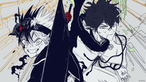 Black Clover Asta Anime Hd Matte Finish Poster Paper Print - Animation ...