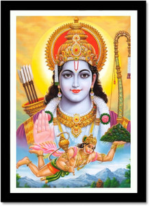 Shri Ram Wall framed Poster For Home And office Decor,Lord Rama poster ...