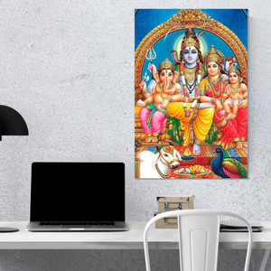 Mahadev Wall Poster - Spiritual Lord Shiva Art for Room Decoration ...
