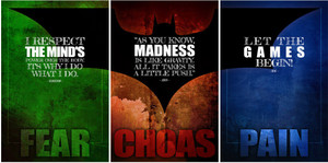 Batman - Trilogy The Dark Knight Trilogy Quotes Poster (Set of 03 ...