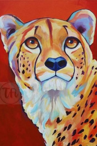 Wildlife Cheetah Poster | Jungle Cheetah Posters for Room | Unframed ...