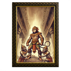 framed angad foot poster | vastu wall posters| angad ka paon poster ...