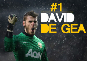 Poster David De Gea sl-12820 (LARGE Poster, 36x24 Inches, Banner Media ...