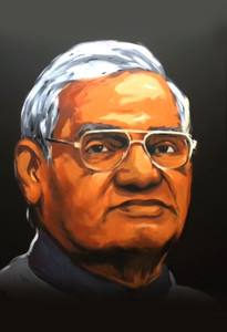 Poster Atal Bihari Vajpai Digital Art Photo sl-9343 (Large Poster ...