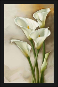 Flower Scenery Nature Poster with A4 Size Frame F-330 Paper Print ...