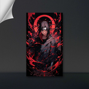 VIRGIN ARTS | ITACHI UCHIHA | NARUTO | ANIME | 300 GSM A4 FRAMED POSTER ...