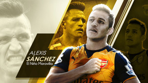 Poster Alexis Sanchez sl-9313 (Wall Poster, 13x19 Inch, Matte Paper ...