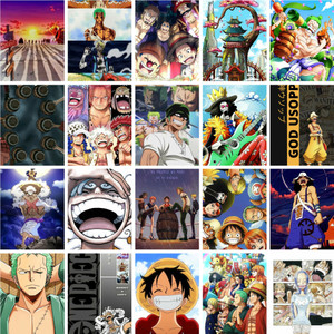 One-piece A6 poster HD poster for Wall decor || Set of 20 Photographic ...