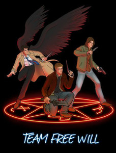 Supernatural Tv Series Matte Finish Poster Paper Print - Animation ...