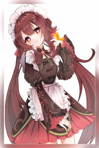 Genshin Impact Anime Girls Hutao Genshin Impact Hd Matte Finish Poster ...
