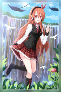 Anime Girls Anime Akame Ga Kill Akame Matte Finish Poster Paper Print ...