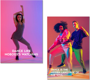 Zumba Posters for Wall, Dance Wall Poster (12 x 18 inch), Aerobics ...