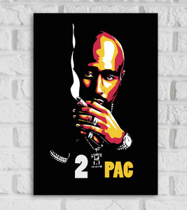 Tupac Shakur Poster for Room & Office Multi color Paper Print - RAHUL ...