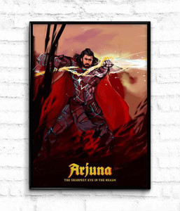 Suriya As Arjuna Kollywood Mahabharata Poster Photographic Paper ...