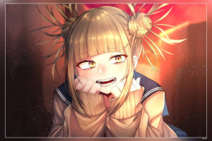Anime My Hero Academia Himiko Toga Hd Matte Finish Poster P-10310 Paper ...