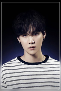 Bts K Pop Suga Min Yoon-Gi Matte Finish Poster Paper Print - Animation ...
