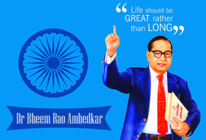 Poster Dr. Bheem Rao Ambedkar sl11758 (Large Poster, 36x24 Inches ...