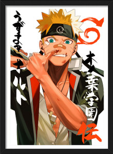 Uzumaki Naruto | Naruto Framed posters | Anime Frames Paper Print ...
