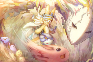 Made in Abyss Nanachi Riko Reg anime series hd Matte Finish Poster ...