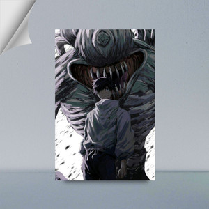 VIRGIN ARTS | YUTA OKKOTSU | JUJUTSU KAISEN | ANIME | 300 GSM A4 FRAMED ...