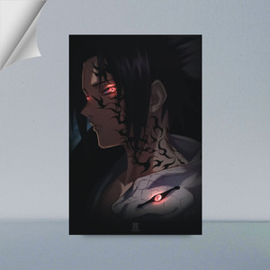VIRGIN ARTS | SASUKE UCHIHA | SHARINGAN | OROCHIMARU'S CURSE | AODA ...
