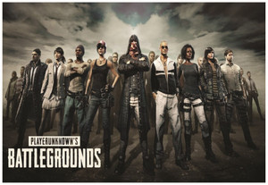 PlayerUnknown Battlegrounds Video Game Wall Poster A4 Size Photographic ...