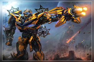 Transformers Bumblebee Matte Finish Poster Paper Print - Animation ...