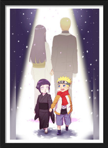 Naruto Hinata Uzumaki | Naruto Framed posters | Anime Frames Paper ...
