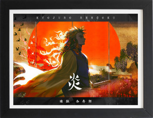Kyojuro Rengoku | Demon Slayer Framed Poster | Anime Framed Posters ...