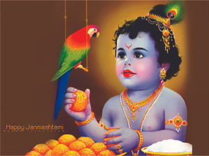 Bal Krishan Ji Poster on 300gsm Photogenic US Imported Paper With Gloss ...