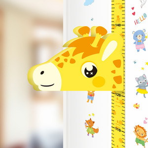 Height Growth Chart for Kids Room 70-180cm Height Ruler with Magnetic ...
