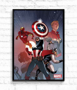 the-mighty-avengers-official-avengers-poster Photographic Paper ...