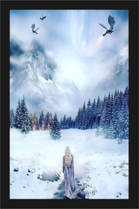 Game of Thrones GOT Poster with A4 Size Frame F-680 Paper Print ...