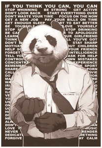 Smart Panda Motivational Inspirational Quote Wall Poster A4 Size ...
