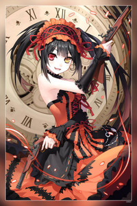 Tokisaki Kurumi Matte Finish Poster P-14557 Paper Print - Animation ...