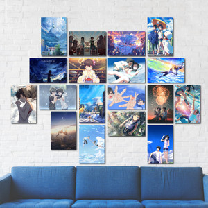 Weathering with you - Anime-Japanese manga WALL DECOR | PACK OF 18 wall ...
