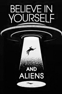 UFO Alien Poster for Room Wall Decoration, Size - 12 X 18 inches || VE ...