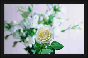 Flower Scenery Nature Poster with A4 Size Frame F-289 Paper Print ...