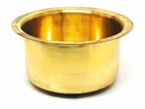 Anil Bartan Wale Pure Brass Tope,Tapeli,Patila for Tea/Milk/Water ...