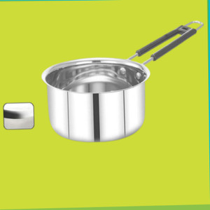 Strobine Stainless Steel Sauce Pan, Milk Pan, Tea Pan,Cookware Set ...