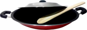 bluline Fair Non-Stick Aluminium Appachatti with Stainless Steel lid ...