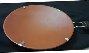 NOD ALL Desi Healthy Tawa Earthen Cookware with Frills and color Tawa 7 ...