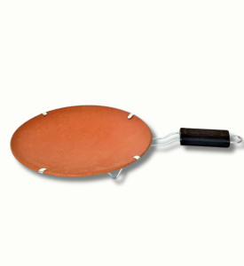 Terra Charms BCC_Terracotta Handmade Clay Tawa for Making Roti/Chapatti ...