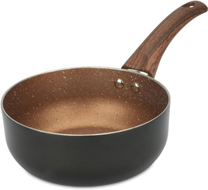 Usha Shriram 1L (Golden) Aluminium Non Stick Sauce Pan Patila For Tea ...